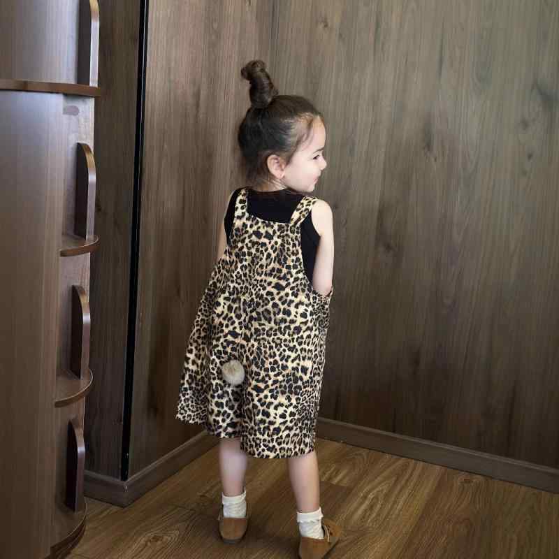 ・スタイル: 欧米・素材: 綿100%・パンツ丈: 長ズボン・対象: 男女兼用・対象年齢: 中小キッズ(3～8歳, 100～140cm)・シーズン: 春、夏、オールシーズン・種類: サロペット・柄: 無地、レオパード・特徴: サスペンダー・...