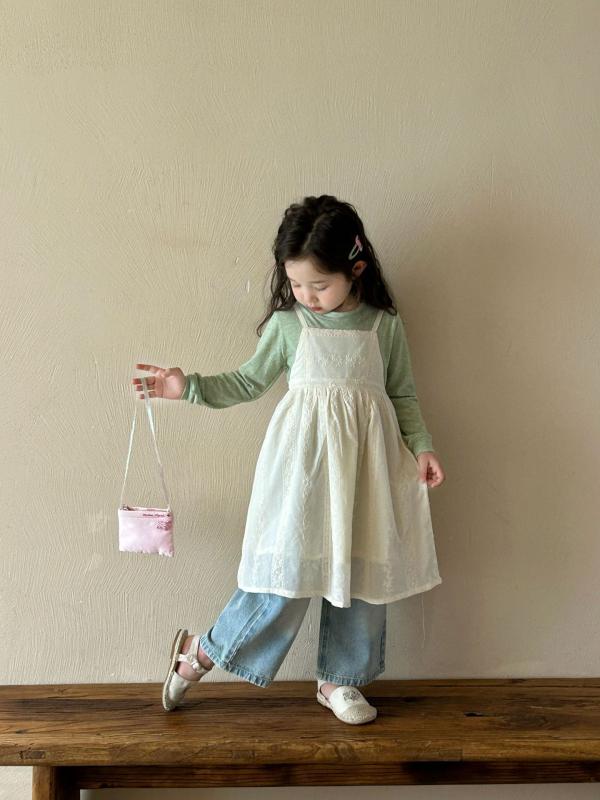 ・スタイル: 韓国版・生地: 綿・スカート種類: キャミソールスカート/タンクトップスカート・安全等級: B類・主な生地成分: 綿・主な生地成分含有量: 90%・対象: 女の子・対象年齢: 中小キッズ(3～8歳、100～140cm)・柄: ...