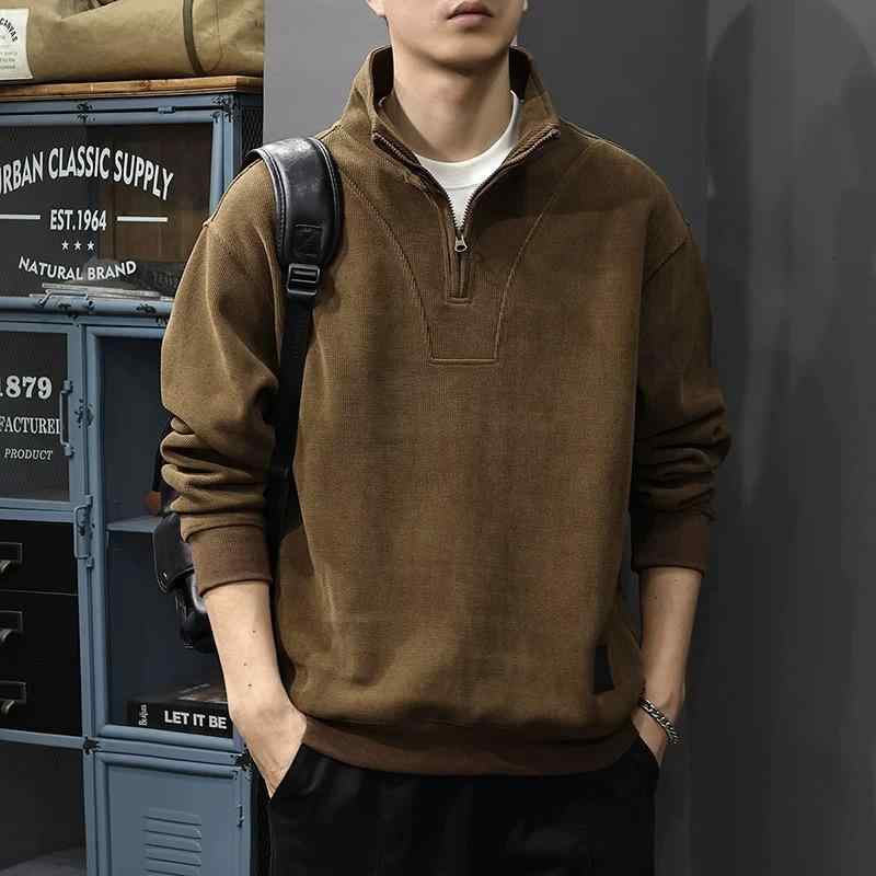 ・商品カテゴリ: スウェット/トレーナー・スタイル: 韓国・対象: 青少年、成人・ネックライン: 襟付き・袖丈: 長袖・フード: なし・フロント: シングルブレスト・厚さ: 普通・フィット: ルーズ・素材: ポリエステル80%、コーデュロイ...