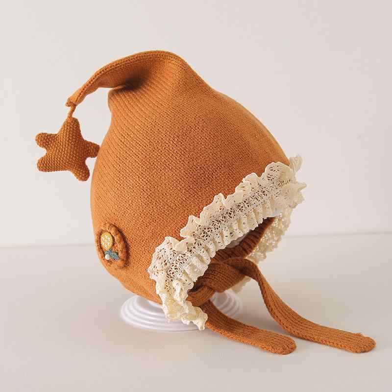 ・カテゴリ: ニット帽・色: 赤、米、ピンク、オレンジ、黄・帽子のつばのスタイル: つばなし・帽子のトップスタイル: ラウンドトップ・機能: 保温、防風・スタイル: レトロ、文芸・対象年齢: 1～2歳、6～12ヶ月・生地: ニット・スタイル...