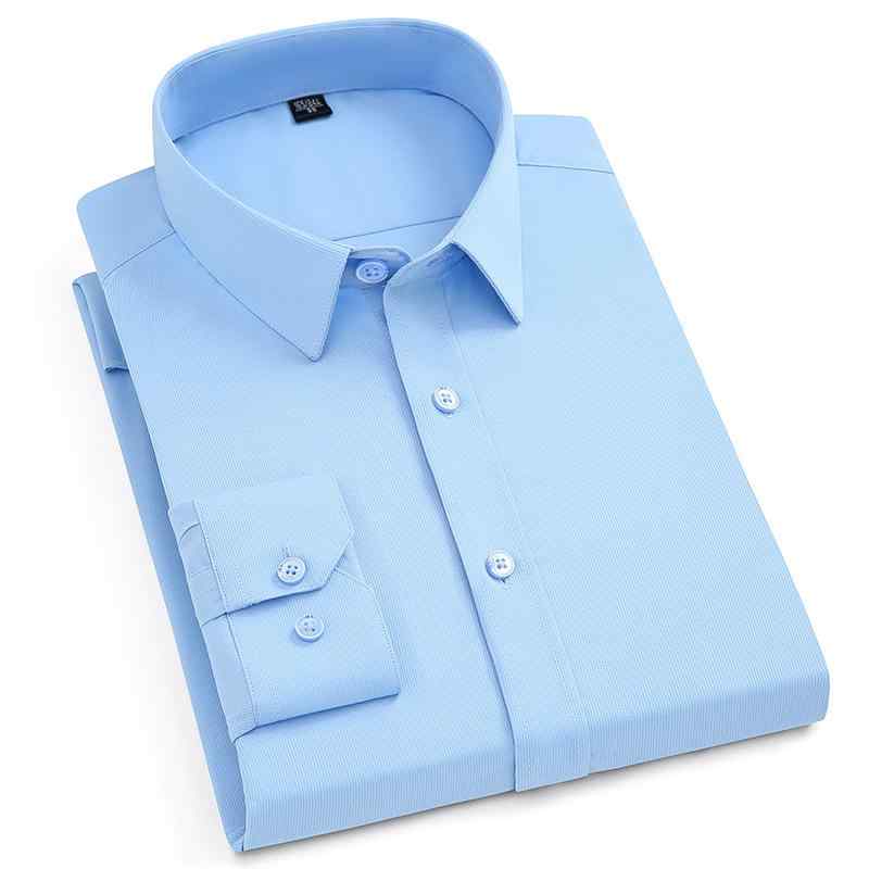 ・カテゴリ: シャツ・スタイル: ビジネス・デザイン: 無地・袖丈: 長袖、半袖・ネックライン: レギュラーカラー・対象年齢: 成人・対象: 男性・フィット: レギュラー・素材: ポリエステル、竹繊維、綿、スパンデックス・色: ホワイト、ブ...