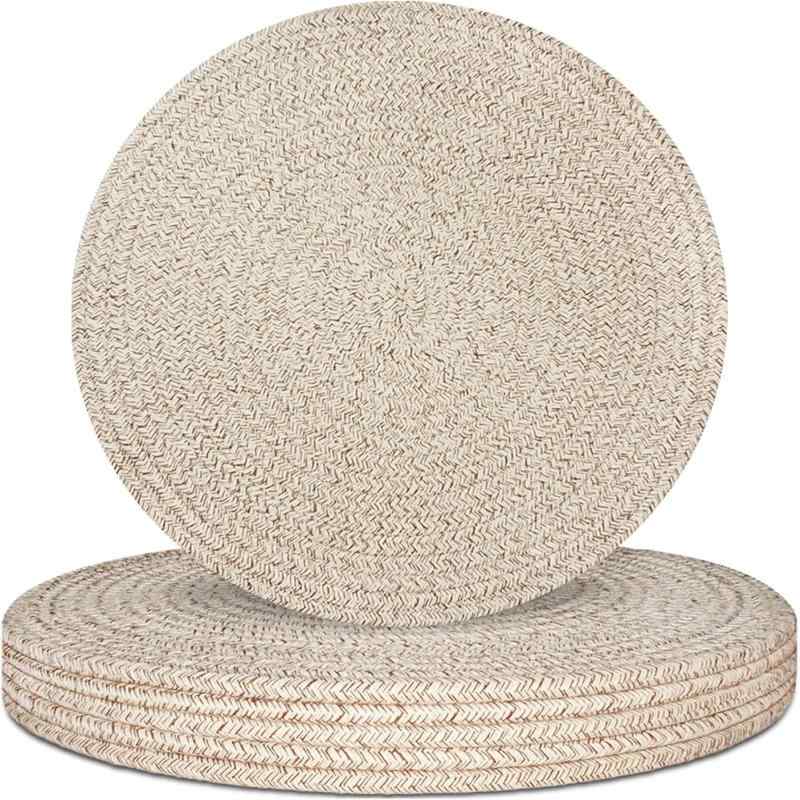 ・素材: 綿、麻・形状: 円形・スタイル: 北欧・カラー: カーキ色, 棕色, 緑色, ピンク色, robin 藍, ベージュの線, 灰色, 黒色・サイズ: 33×33cm, 30×30cm