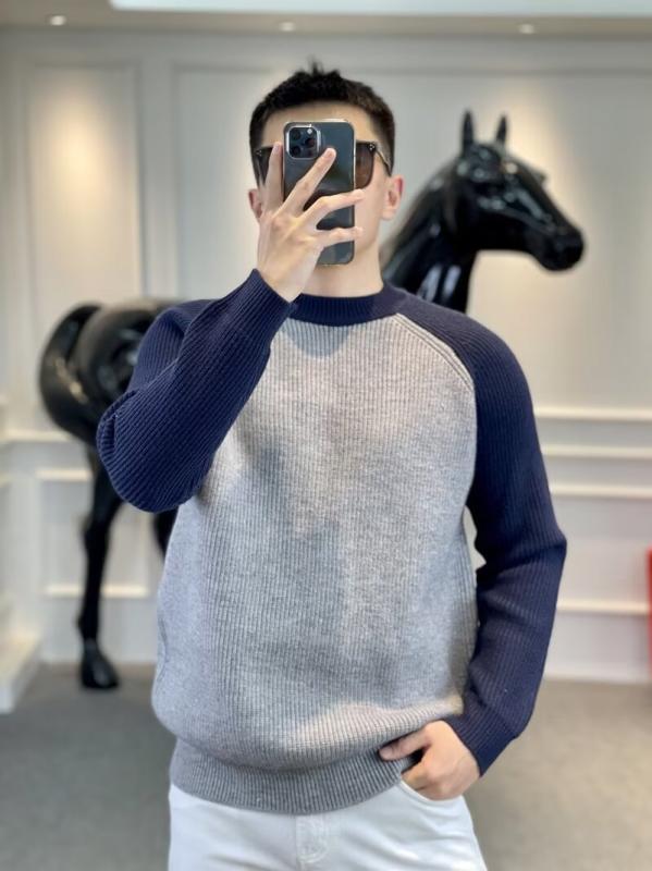 ・カテゴリ: ニット・スタイル: カジュアル・シルエット: ルーズ・ネックライン: クルーネック・袖丈: 長袖・素材: ポリエステル100%・対象年齢: 成人・対象: メンズ・カラー: ホワイト、グレー・サイズ: M、L、XL、XXL、XX...