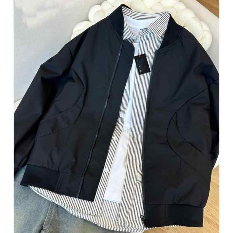 ・商品カテゴリ: ジャケット・スタイル: カジュアル・対象年齢: 成人・性別: メンズ・ネックライン: 立襟・フィット: レギュラー・フロント: ジッパー・フード: なし・厚さ: 普通・柄: 無地・主な生地: ポリエステル繊維・裏地: ポリ...