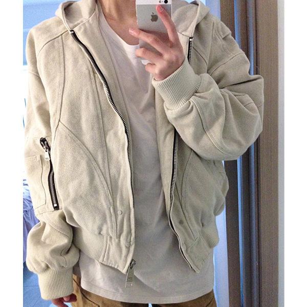 ・商品カテゴリ: ジャケット・素材: ポリエステル繊維90%、綿・スタイル: 港風・対象年齢: 18-24歳、成人・襟: 翻領・フィット: ルーズ・前立て: ジッパー・フード: あり・厚さ: 普通・柄: 無地・誤差範囲: 0～3cm・生地:...