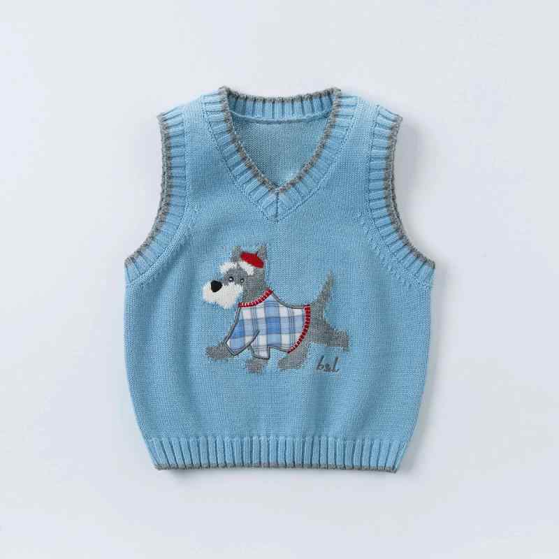 ・対象: 子供・生地加工: 柔らか обработка・スタイル: 韓国風・対象年齢: 中・高学年(8歳以上、140cm以上)・シーズン: 冬、春、秋・毛糸の太さ: 普通・厚さ: 普通・袖丈: ノースリーブ・留め方: プルオーバー・柄: 動...