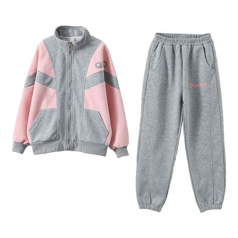 ・対象: 女児・スタイル: カジュアル・セット内容: パンツセット（2点）・対象年齢: 中大・シーズン: 秋・袖丈: 長袖・パンツ丈: 長ズボン・厚さ: 普通・柄: 文字・素材: ニット・主な素材: 綿67.7%・安全等級: B類・留め具の...