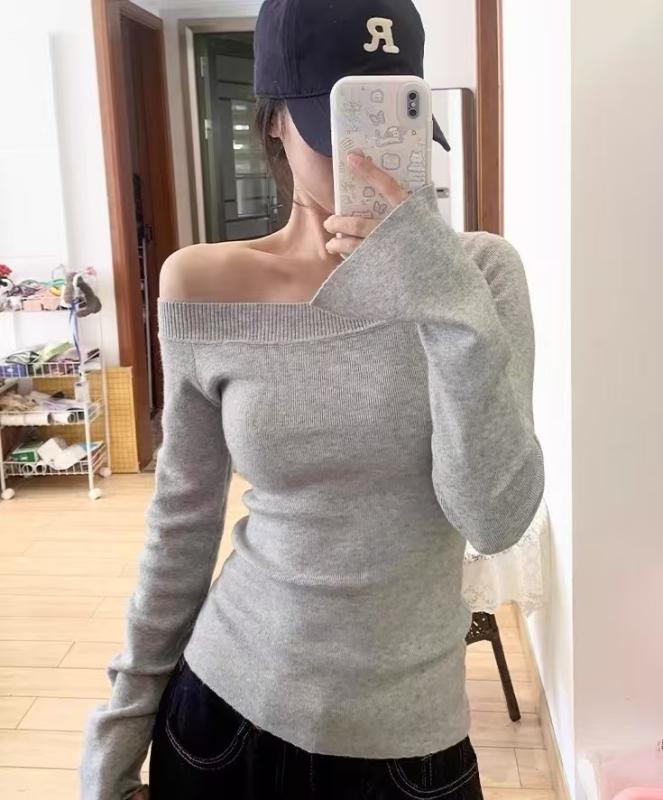 ・素材: 綿・柄: その他・スタイル: プルオーバー・ネックライン: オフショルダー・袖丈: 長袖・袖のタイプ: レギュラー・カラー: 画像参照・サイズ: フリーサイズ・スタイル: スウィート、ガーリー・対象年齢: 大人・対象性別: 女性・...