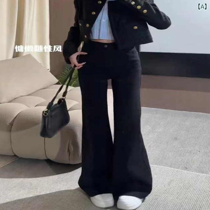 ・生地の名称: デニム・主な生地の組成: 綿・主な生地の組成2: ポリエステル繊維・スタイル: フレアパンツ・パンツ丈: フルレングス・ウエストタイプ: ハイウエスト・厚さ: 薄手・人気のある要素: ポケット・カラー: ブラック・サイズ: ...