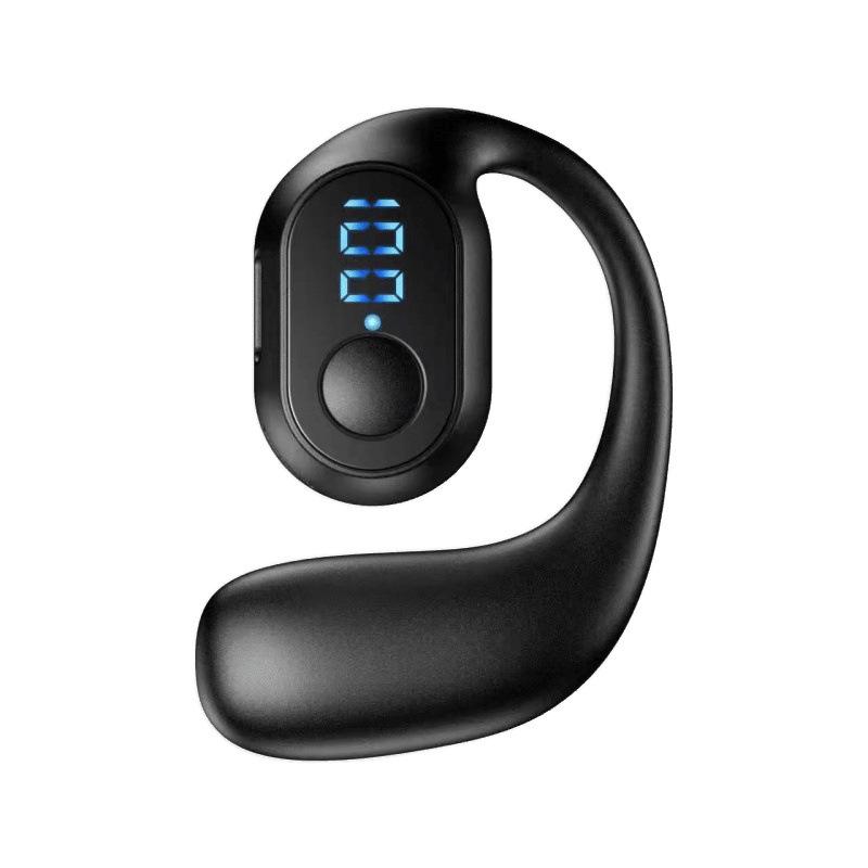 ・伝送範囲: 5m・機能: 骨伝導、通話機能、音楽サポート・Bluetoothプロトコル: 1.1・使用方法: 挂耳式・单双耳: 片耳・色: ブラック、ホワイト・防水性能: IPX7・材質: シリコン・連続使用時間: 8時間以上・スタイル:...