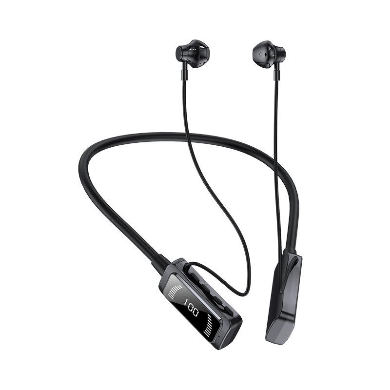 ・伝送範囲: 10m・機能: 超長持続バッテリー、通話機能、音楽サポート、デジタル表示・Bluetoothプロトコル: 5.3・使用方法: ネックバンド式・イヤホンタイプ: 両耳ステレオ・カラー: ブラック、レッド、ピンク・タイプ: 袋入り...