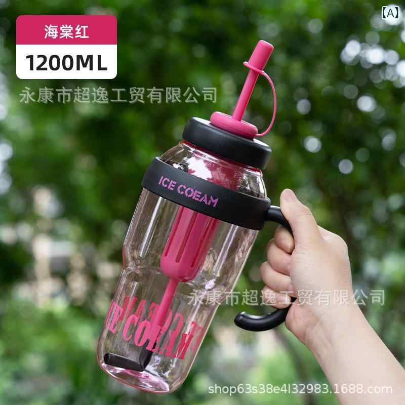 ・製品カテゴリ: 吸管杯・スタイル: スポーツ・機能: 密封、漏れ防止・構造: 単層・対象: 子供、一般・パターン: 文字・形状: ストローカップ・重量: 300g・容量: 1200ml・材質: PC・様式: ストロー付き・個数: 1個・色...