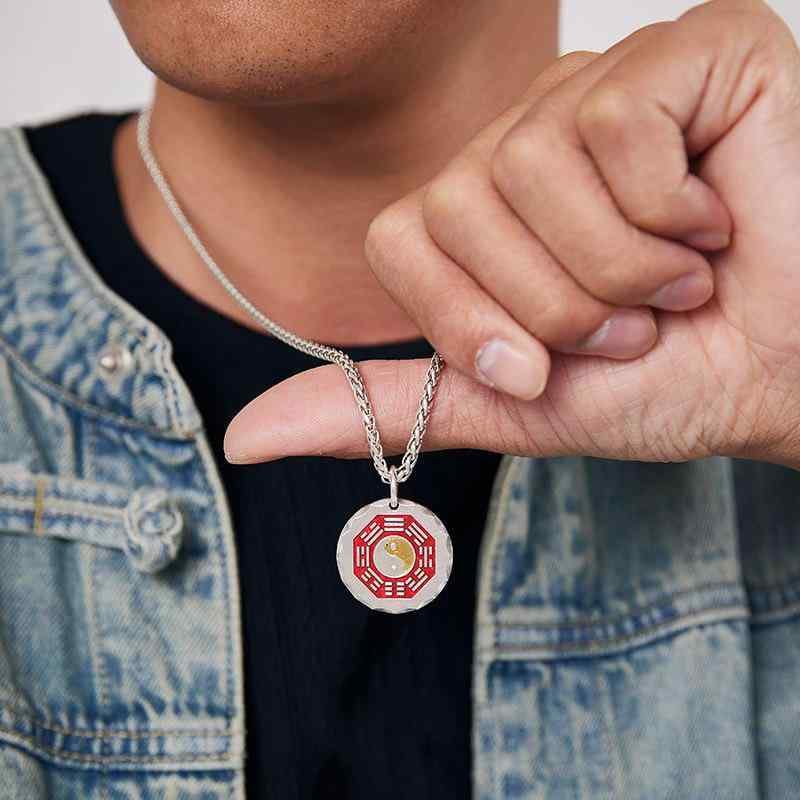 ・素材: 銅・処理: 電気メッキ・形状: U形、幾何学型・チェーンスタイル: 十字チェーン・カラー: B569 ネックレス・流行要素: 吉祥模様・スタイル: 中国風、文芸復古・製品カテゴリ: ネックレス