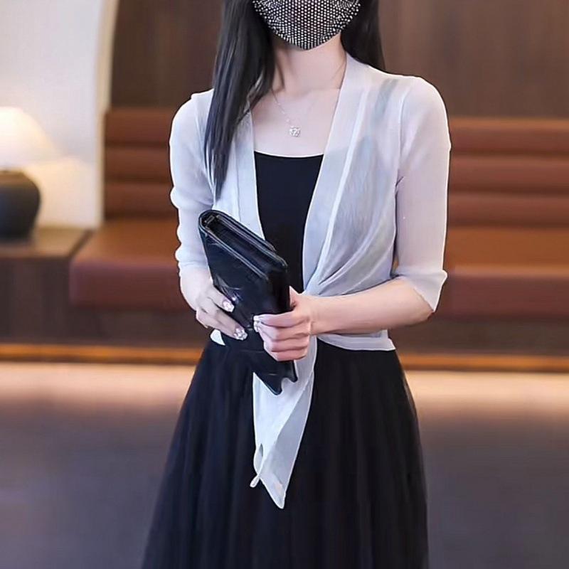 ・性別: 女・素材: ポリエステル・対象シーズン: 夏、秋・カラー: ホワイト, グレー, レッド, ブルー, パープル, ダークブルー, ブラック・スタイル: 日韓、スイート・長さ: 60cm以下・幅: 42cm・編み方: ニット・柄: ...