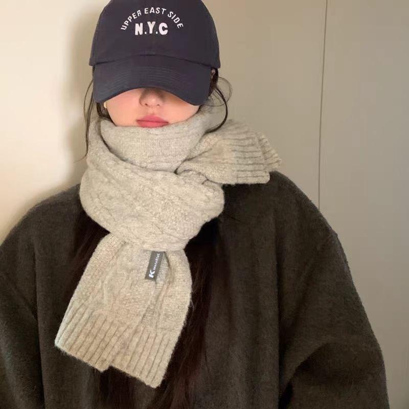・编织方法: 平纹・功能: 保暖・适合季节: 冬季・款式: 加长・颜色: 米色, 灰色, 粉・主面料成分含量: 100%・风格: 网红风・面料名称: 涤纶・主面料成分: 涤纶（聚酯纤维）・风格分类: 个性风潮・处理工艺: 针织・尺寸: 17...