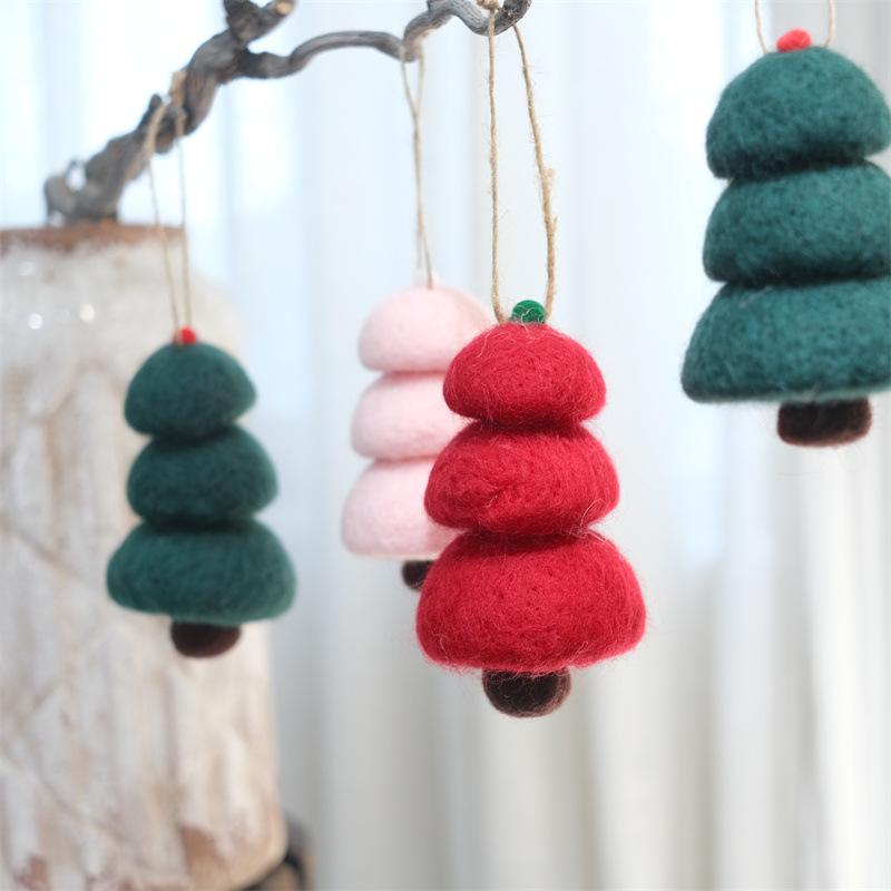 ・素材: 毛毡・カラー: レッド、グリーン、ピンク・スタイル: カートン・適用節句: 圣诞节