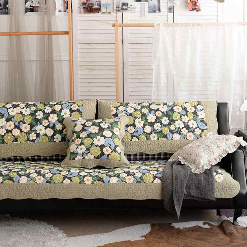 ・素材: 綿・製品カテゴリ: ソファカバー・柄: 植物、花卉・カラー: 緑辺雛菊・サイズ: 45*45抱枕套, 45*45抱枕含芯, 70*70cm, 70*150cm, 70*180cm, 70*210cm, 90*70cm, 90*90...