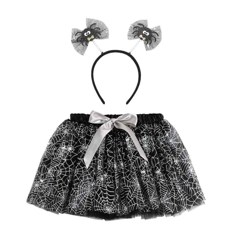 ・スタイル: 个性, 欧美・スカート種類: 半身スカート・生地: メッシュ・安全レベル: B・メイン生地成分: ポリエステル・メイン生地成分の含有量: 100%・対象年齢: 中小・適用性別: 女の子・柄: 蜘蛛の巣・生地の技術: コーティン...