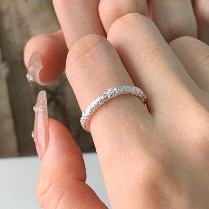 ・種類: リング・素材: 銅・形状: その他・加工: 電気メッキ・スタイル: 中性・カラー: シルバー唐草紋・テイスト: レトロ、文芸復古・対象: 男女兼用・流行要素: 無