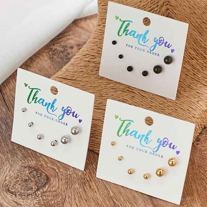 ・素材: 不锈钢・処理: 电镀・造型: 几何型・カラー: 金色, 钢色, 黒色・流行元素: 圆形・スタイル: 韩版韩式・カテゴリ: 耳饰・対象: 女式・流行元素分類: 几何