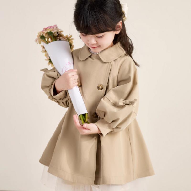 ・性別: 女児・対象年齢: 中・高学年（8歳以上、140cm以上）・ネックライン: ラウンドネック・スタイル: プリンセス・柄: 無地・要素: 蝶結び・安全レベル: C・生地: その他・留め具: シングルブレスト・裏地成分: 51%～70%...
