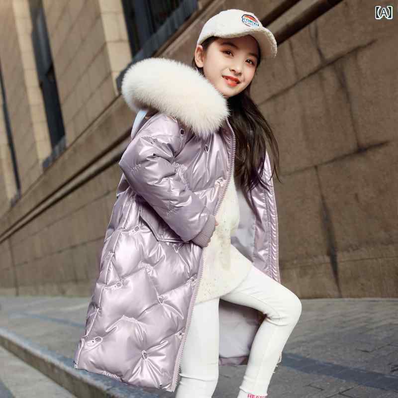 ・性別: 中性/男女兼用・スタイル: 韓国版・パターン: 無地・素材: 化学繊維混紡・裏地: ポリエステル100%・厚さ: 厚手・袖丈: 長袖・カラー: 紫, ピンク, 白・対象身長: 120cm, 130cm, 140cm, 150cm,...