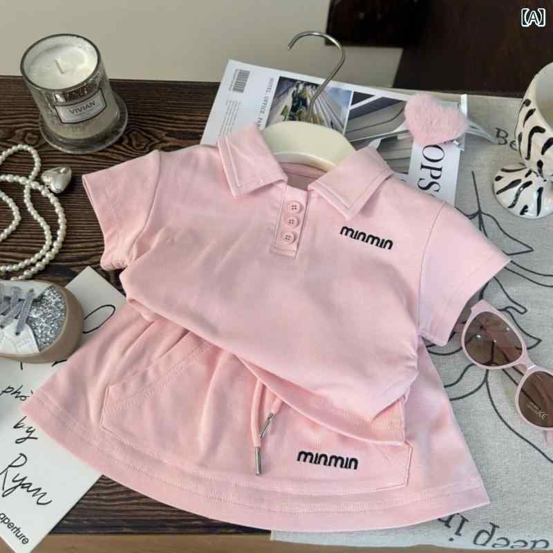 ・性別: 女児・スタイル: カジュアル・セット内容: スカート・アイテム数: 2点・対象年齢: 中小キッズ(3～8歳, 100～140cm)・シーズン: 夏・袖丈: 半袖・フード: なし・生地加工: 柔らか обработка・厚さ: 薄手...