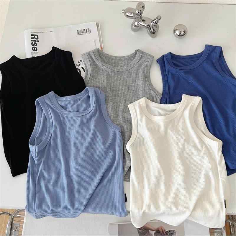 ・性別: 男女兼用・スタイル: スポーツ・袖丈: ノースリーブ・対象年齢: 3～8歳 (100～140cm)・シーズン: 夏・生地加工: 柔らか обработка・柄: カートゥーン・素材: 綿・主な素材: 綿46%・ネックライン: ラウ...