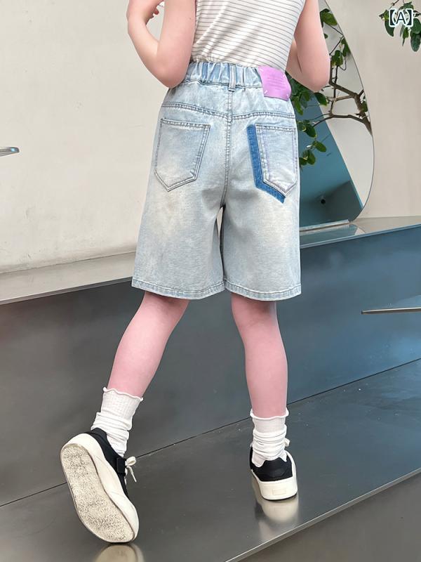 [ "・スタイル: 韩版", "・生地: 綿混紡", "・安全等級: B類", "・パンツ丈: 五分丈/ハーフパンツ", "・主な生地の組成: 綿&q...