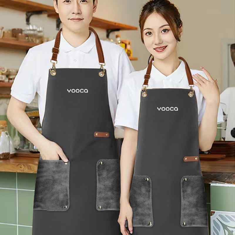 [ "・围裙分类: 无袖围裙", "・用途: 防污", "・素材: 帆布", "・サイズ: 均码", "・スタイル: 現代的でシンプル", ...