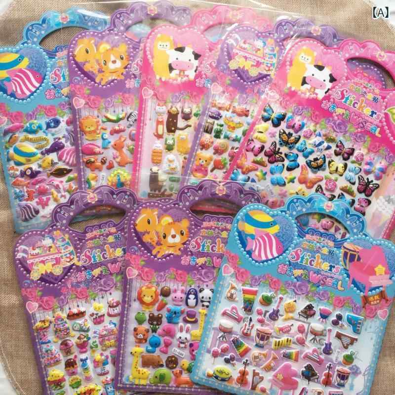 ・素材: 紙・工艺: 印刷・用途: 商务礼品・カラー: 烫金泡泡贴纸混款10张