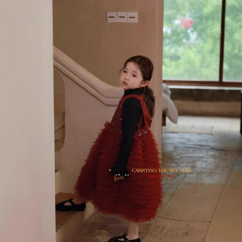 ・スタイル: プリンセス・生地: その他・スカートの種類: ワンピース・安全レベル: B・主な生地の組成: ポリエステル繊維66%・対象年齢: 中小（3～8歳、100～140cm）・柄: 無地・スカートスタイル: プリンセススカート・要素:...