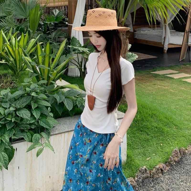 ・スカート型: A字スカート・スカート丈: ロング・流行の要素: プリント、紐・カラー: スカート・サイズ: S、M、L、XL・スタイル: 都市風・主な素材の含有量: 95%以上・スタイルタイプ: エレガント