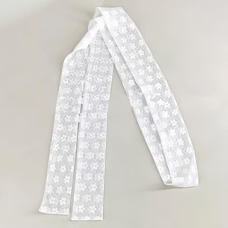 ・スタイル: 甜美、小清新、仙女風・長さ: 約194cm・主な素材: ポリエステル（ポリエステル繊維）・主面料成分含量: 61%-70%・編み方: 経編・流行要素: 花柄・生地: レース・サイズ: 194*5cm・流行要素分類: 植物花卉