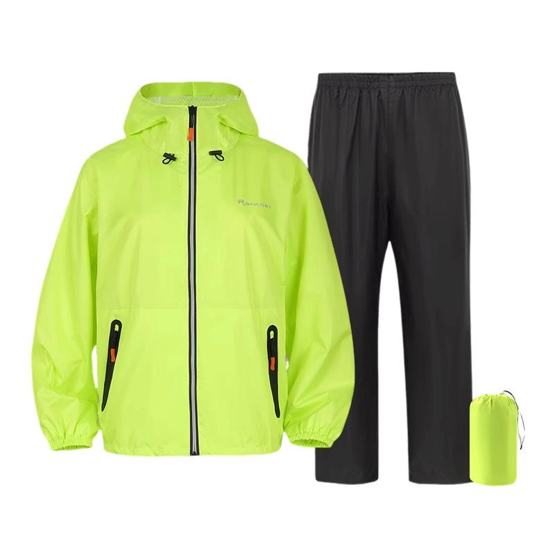 ・雨具用途: オートバイ/電動バイク用レインコート・使い捨て: いいえ・雨衣の厚さ: 薄手・生地の厚さ: 薄手・雨衣の生地: 春亜紡・防水加工: PUコーティング・対象: 大人・適用人数: 1人・サイズ: フリーサイズ・ロゴ印刷: 可能・ス...