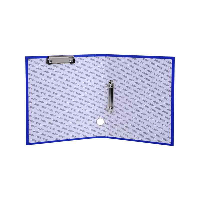 ・型番: 中号・素材: 紙製・仕様: 2孔夹, 3孔夹, 4孔夹・タイプ: 2孔D型夹・適用用紙サイズ: A4・サイズ: 24.8*31.3cm・カラー: ブラック, ブルー