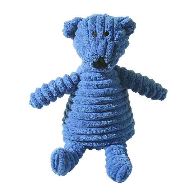 ・素材: 毛绒・重量: 50g・カラー: 狐狸, ピンク小猪, 黄色狮子, ブルー小熊・サイズ: 26*16・カテゴリ: ペット玩具