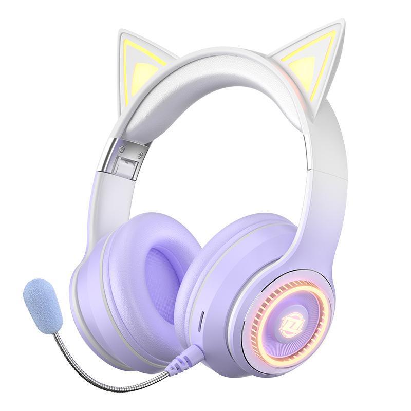 ・機能: 通話,音楽・Bluetoothプロトコル: 5.3・声道: ステレオ・使用方法: ヘッドホン・是否单双耳: 双边立体声・カラー: グラデーションブルー,グラデーションピンク,グラデーションパープル,米ホワイト,スカイブルー,パープ...