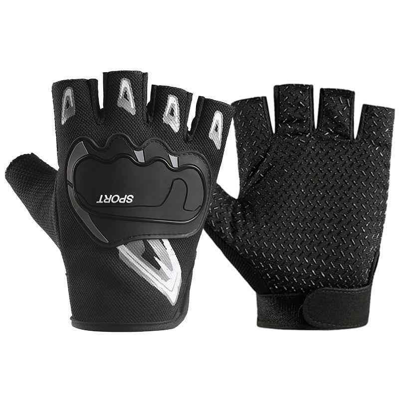 ・機能: 防滑, 触屏・款式: 半指手套・カラー: 半指灰色, 半指藍色, 半指红色, 半指绿色, 长指灰色, 长指藍色, 长指红色, 长指绿色・サイズ: 均码・適合シーズン: 春季・スタイル: スポーツ, ファッションOL, シンプル・主...