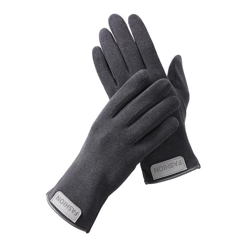 ・機能: 触屏, 保温・款式: 分指手套・カラー: ダークグレー, ブラック, コーヒー, グレー・サイズ: フリーサイズ・適合シーズン: 冬・スタイル: 百搭, シンプル・生地: ポリエステル繊維・スタイルの分類: ファッション通勤・加工...