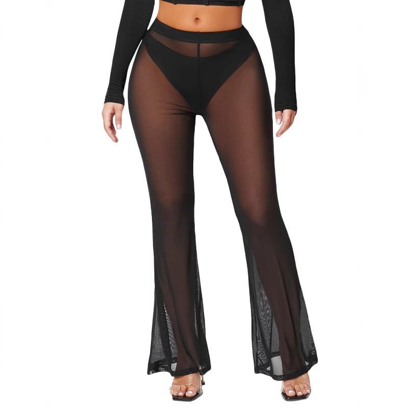 [ "・素材: ポリエステル、スパンデックス", "・スタイル: ストリート", "・パンツのタイプ: フレア", "・パンツ丈: フルレングス", &quot...