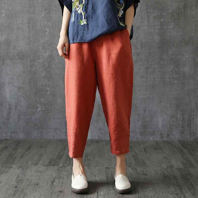 ・素材: 綿・パンツスタイル: ハーレムパンツ・パンツ型: フレア・パンツ丈: 9分丈・ウエスト: ミドルウエスト・加工: ダメージ加工・カラー: ホワイト, ブラック, イエロー, コーヒー, オレンジレッド・サイズ: M, L, XL,...