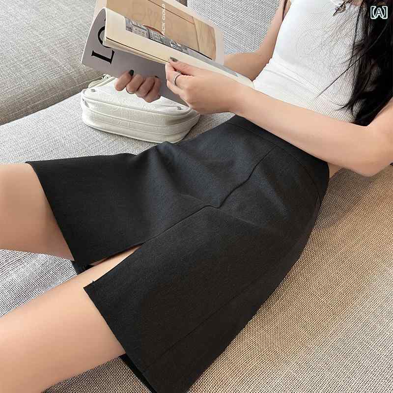 ・主な素材: 聚酯纤维、粘胶纤维・スカート型: A型・スカート丈: ミニ・流行要素: 拉链・カラー: ブラック、グレー・サイズ: S、M、L・スタイル: 日韓カジュアル、韓系・スカート種類: スカート・伸縮性: ややあり・主面料成分2含量:...