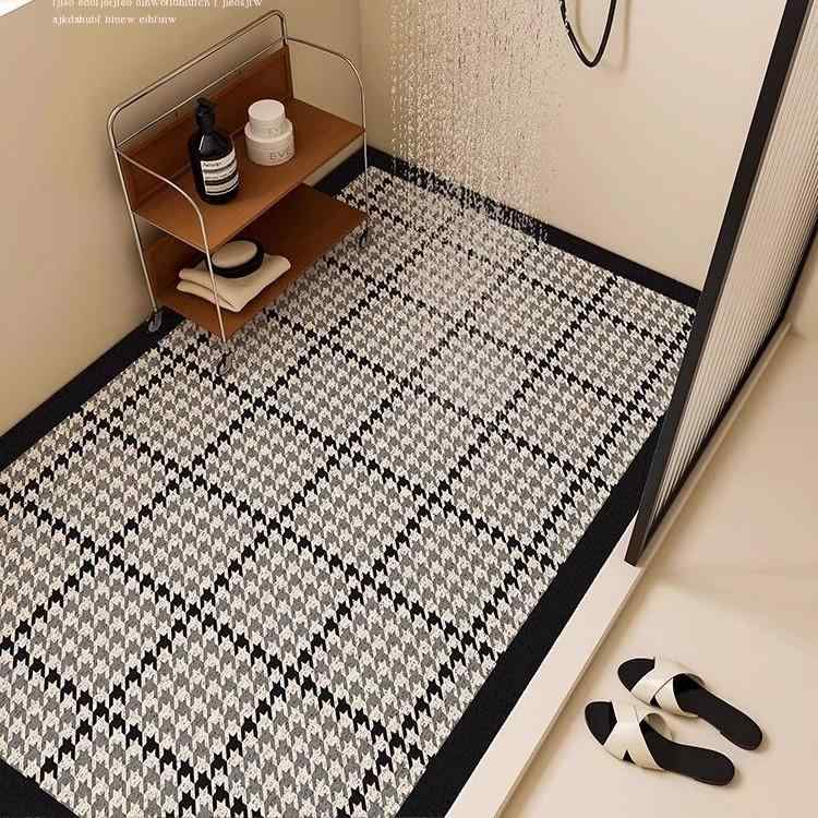 ・素材: PVC・工艺: 印花・形状: 方形・图案: 几何图案・清洗方法: 水洗・カラー: 格艾柯墨黒丝圈浴室, 慕尼黒丝圈浴室, 简格浴室丝圈地垫, 比邻相守丝圈浴室, 长横浅纹丝圈浴室, 康菲娅浴室丝圈地垫, 罗马庄园丝圈浴室, 波图尔...