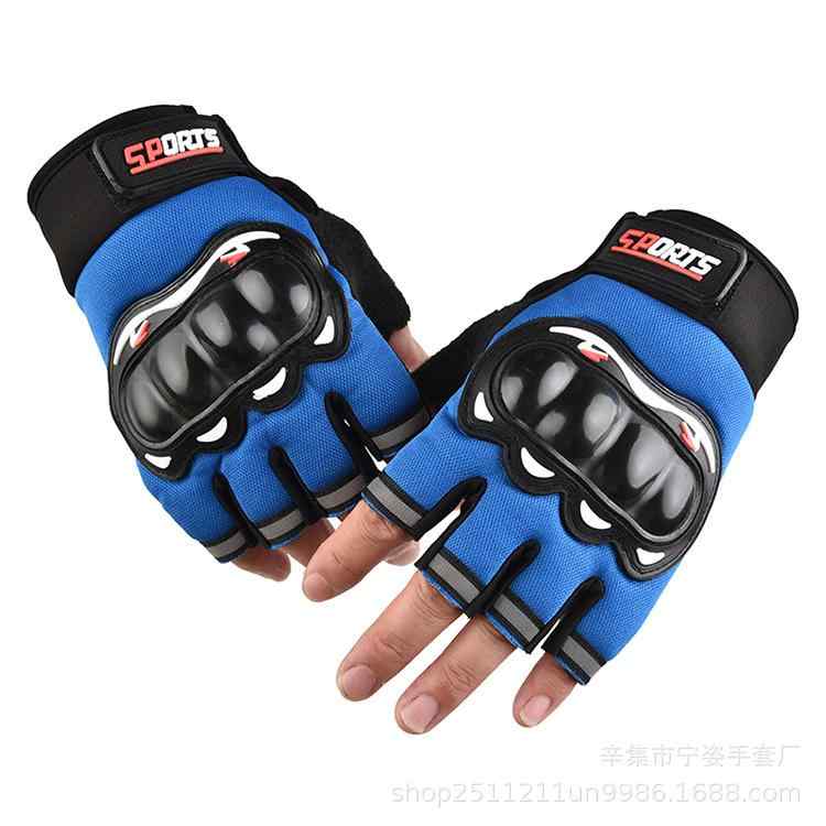 ・機能: 防滑・スタイル: 半指手袋・カラー: レッド, ブルー, ブラック・サイズ: 均码・適合シーズン: 夏・対象: アウトドア、バイク・製品カテゴリ: サイクリンググローブ