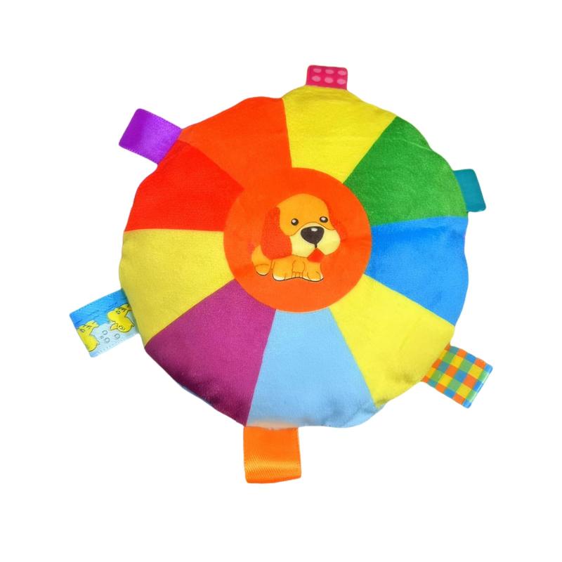 BLOOPIC 犬フリスビー 投げおもちゃ 1個 柔らかい素材 噛むおもちゃ ペットおもちゃ 噛みつき防止ゴム 大型、中型、小型犬に最適 フリスビー フリスビー 柔らかい 犬 フリスビー (カラフル)【柔らかく快適な素材】：柔らかな毛布のよ...