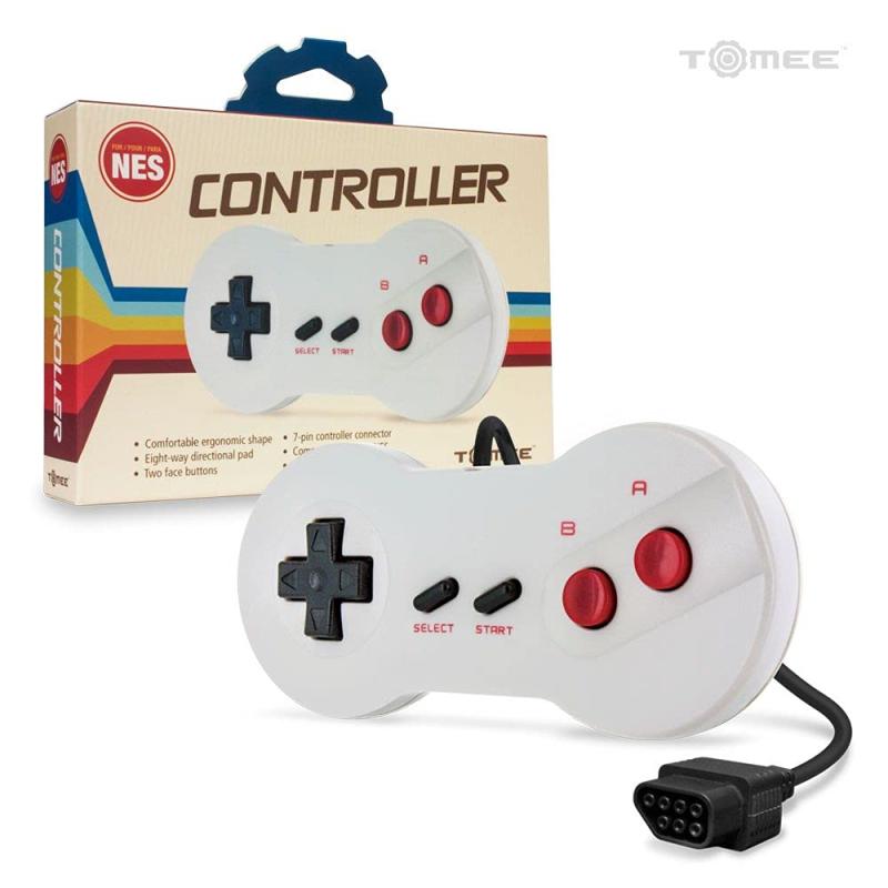 TOMEE ニューファミコン専用コントローラ / NES® CONTROLLER ニューファミコン互換オリジナルのNintendo Entertainment Systemすべてのバージョンで使用可能。手にフィットするドッグボーン型デザイン...