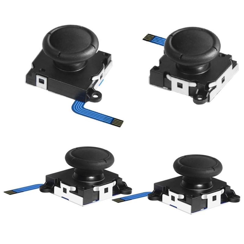 BIUTEFOR ジョイコン修理 switch コントローラー 修理 交換用 コントロール 4個セット センサーアナログジョイスティック for ニンテンドーDS アクセサリーキット (黒色)本製品はNintendo Switch Joy-...