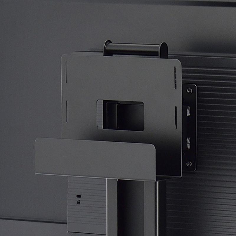 ハヤミ工産 テレビスタンド オプション CPUホルダー TF-300シリーズ用 ブラック TFP-B33メーカー型番 : TFP-B33有効内寸：D60mm本体質量 : 約0.6kg耐荷重：5kg付属品 : 固定ベルト1本