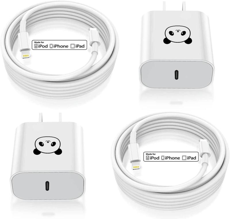 アイフォン 充電器 iPhone 20W USB Type-C PD 急速充電器 iPhone 充電ケーブル 2m/2本